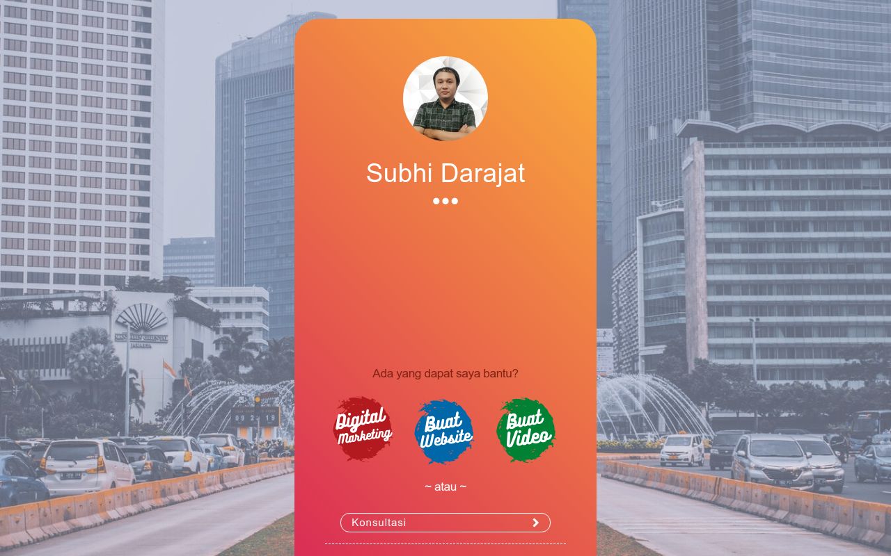 Subhi Darajat - Digital Marketer